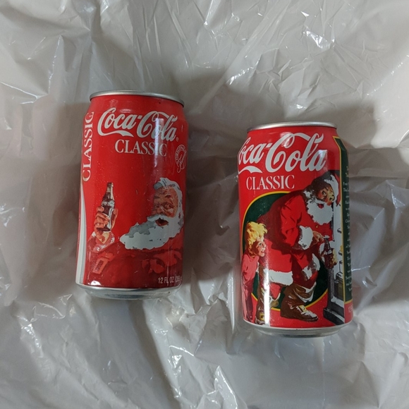 Coca Cola | Accessories | Vintage Coca Cola Cans | Poshmark